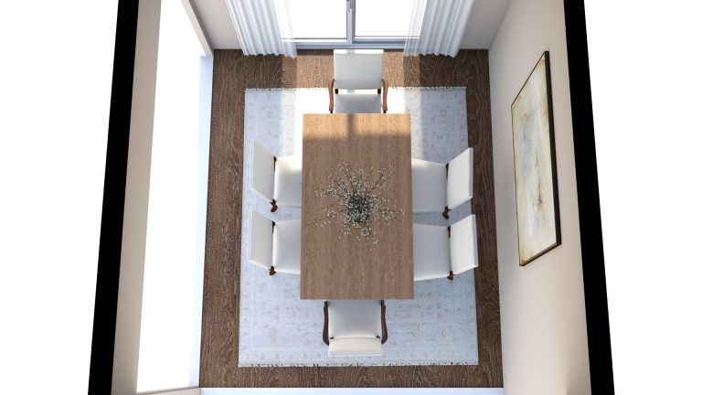 Ideal space around a dining table | Design Tips