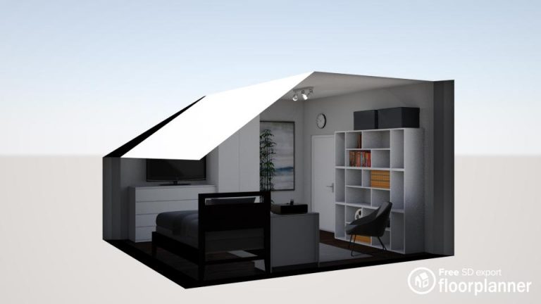 Decorating sloped wall bedrooms | Design Tips