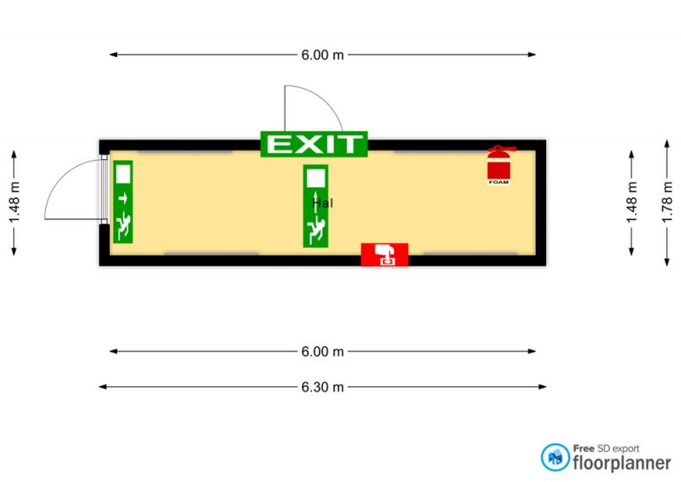 Measuring a hallway for flooring. | Design Tips