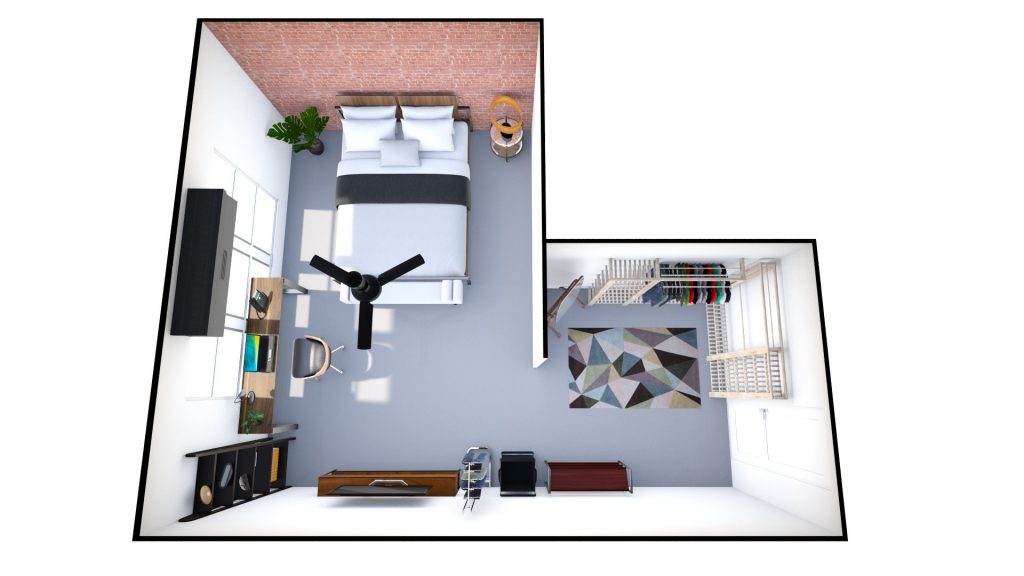 Organizing A Small Bedroom Design Tips